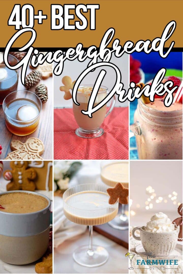 40+ Gingerbread Cocktails for a Cozy Winter Sipper