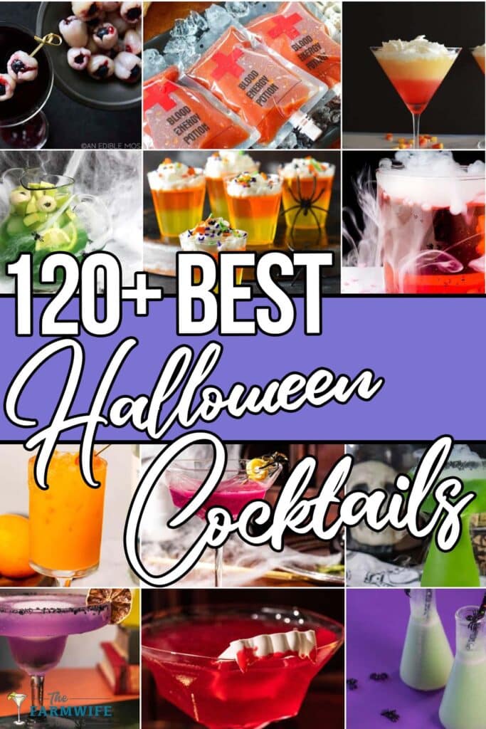 100+ Halloween Cocktails for a Spectacularly Boo-zy Fun Time